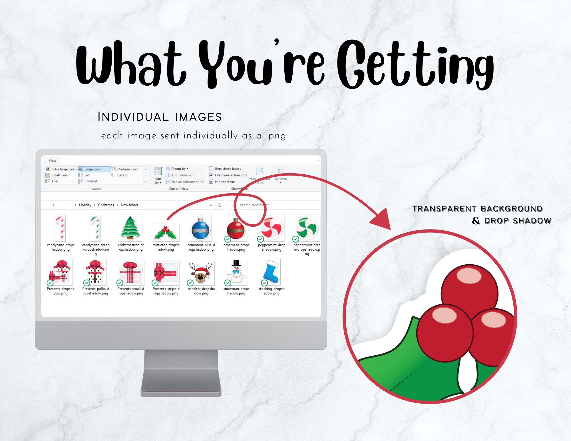 CHRISTMAS Digital Stickers Goodnotes Onenote Notability Xodo PNG ...