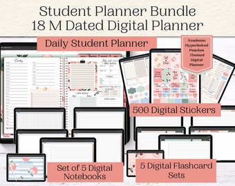 Editable Digital College Academic Planner Goodnotes Student - Etsy