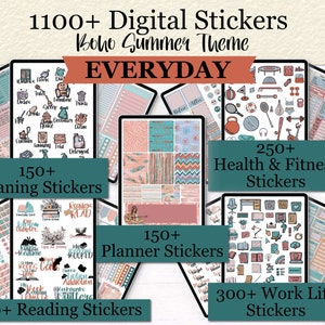 Digital Sticker Pack - Everyday Bundle Vol 2 | Planner Stickers ...