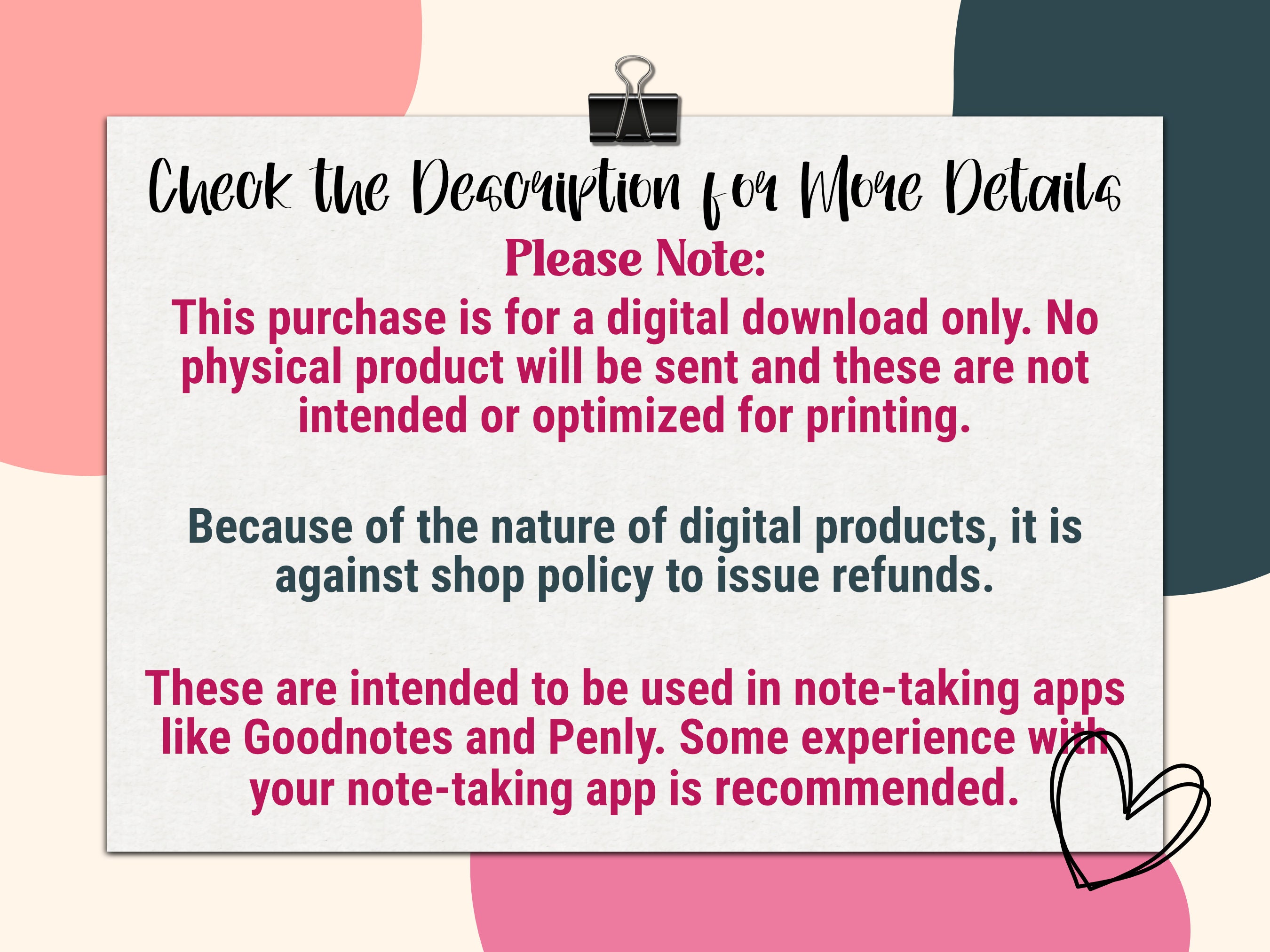 Digital Sticker Pack | Digital Planner Stickers | Goodnotes Elements ...