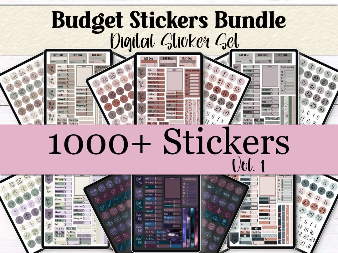 Digital Sticker Pack | Digital Planner Stickers | Goodnotes Elements ...