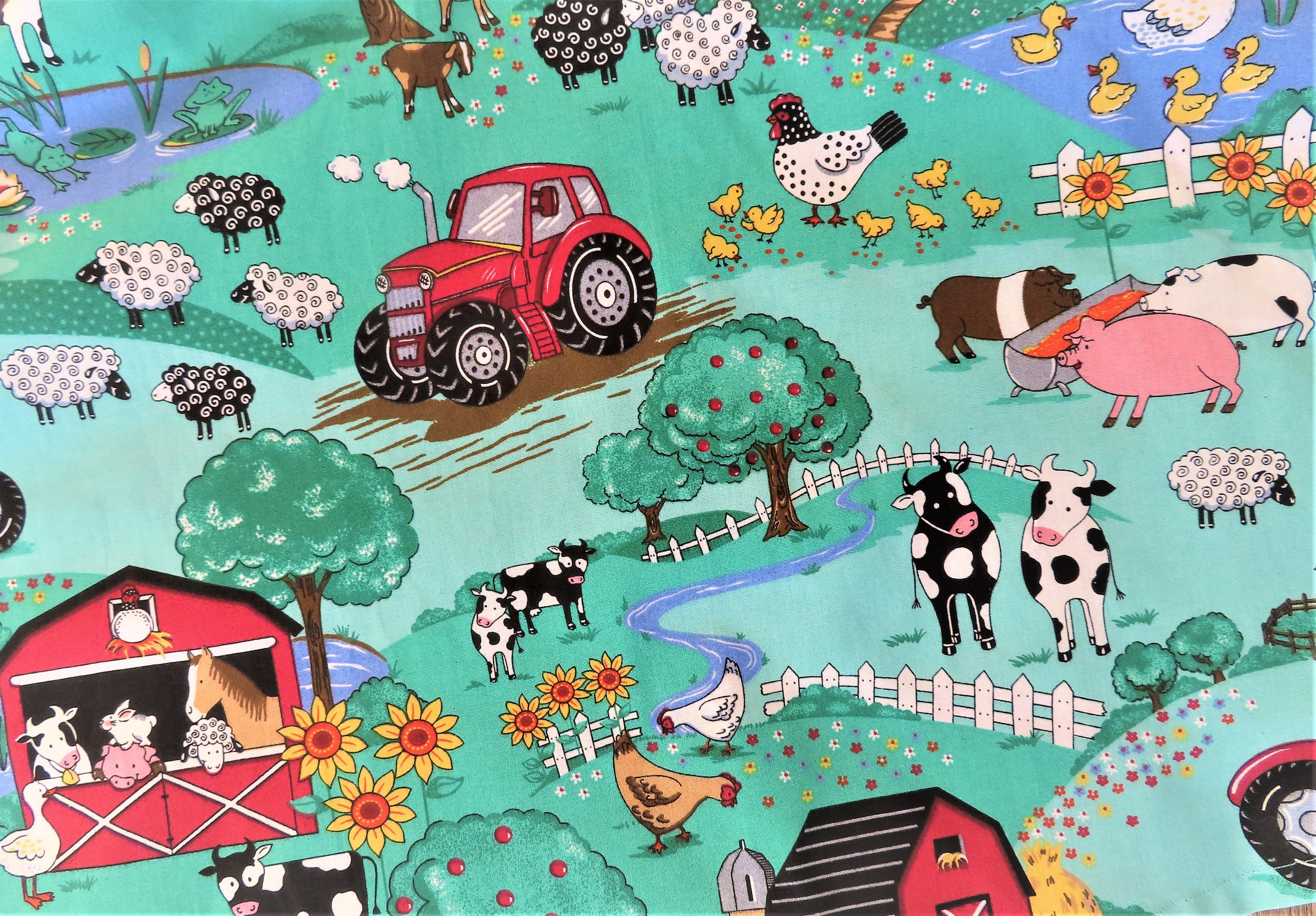 Li'l Farm Girl Tractor Dress | Farm Girl Dress | Ready to Ship - Etsy