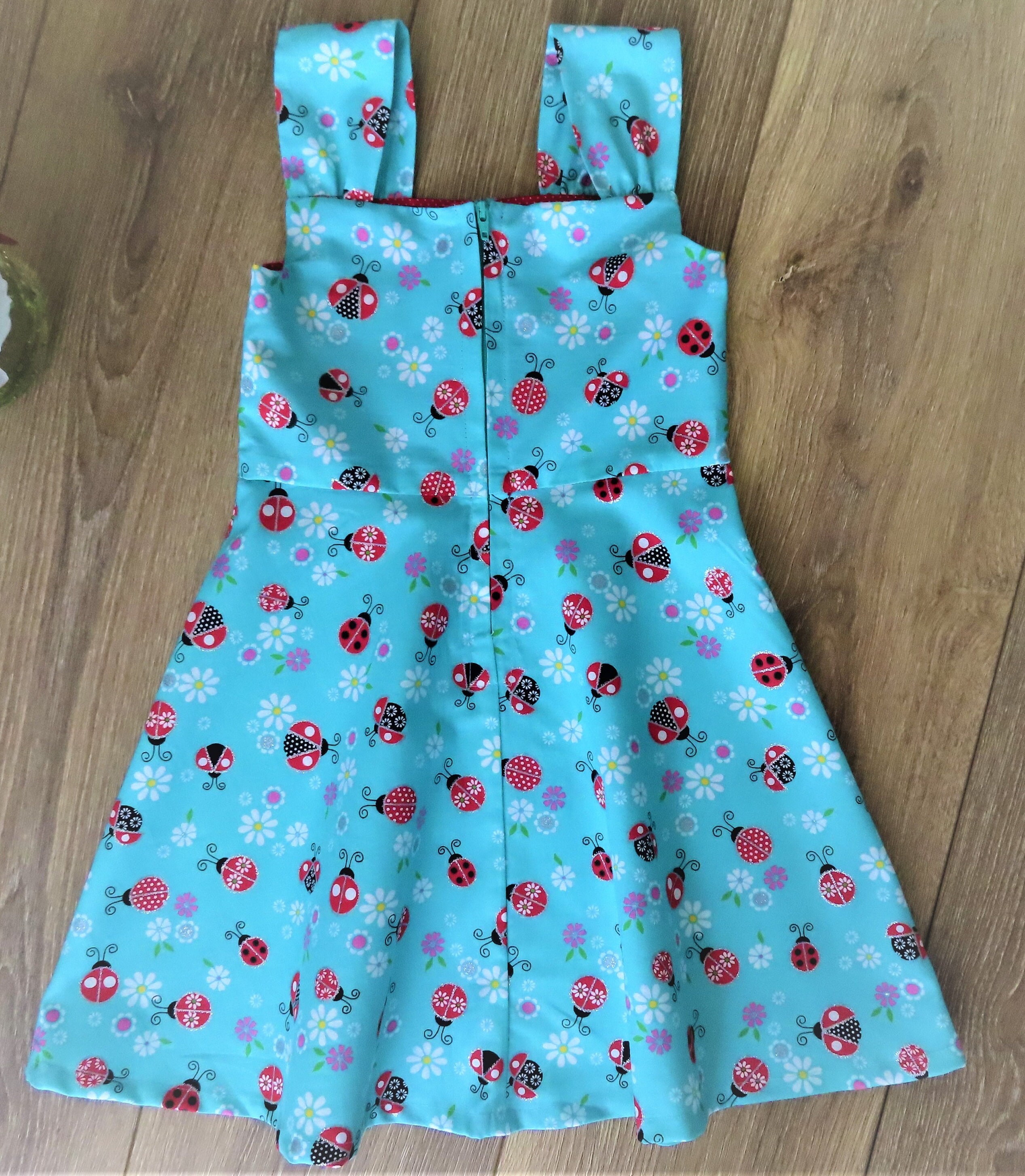 Ladybugs and Bows Dress Ladybug Dress Ready to Ship - Etsy