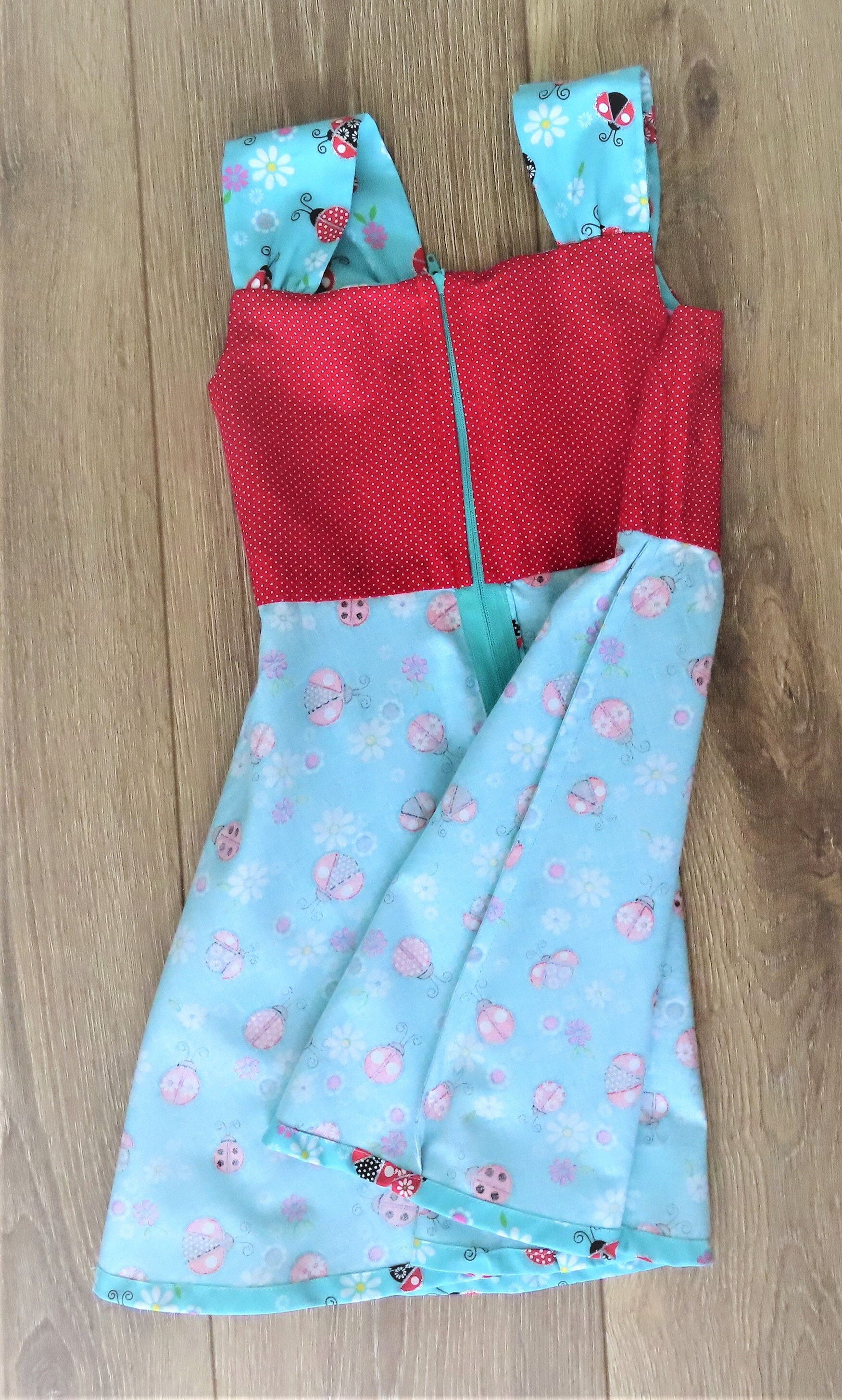 Ladybugs and Bows Dress Ladybug Dress Ready to Ship - Etsy