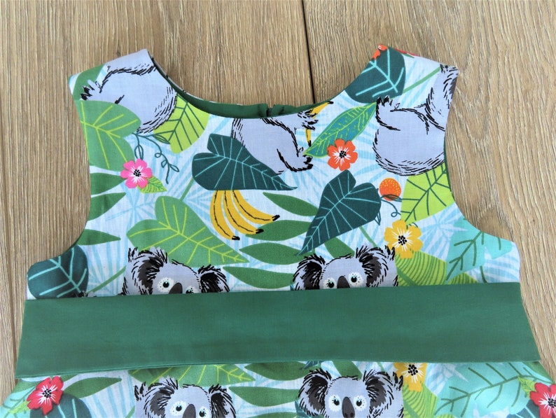 Tropical Koalas Girl's Koala Dress - Etsy
