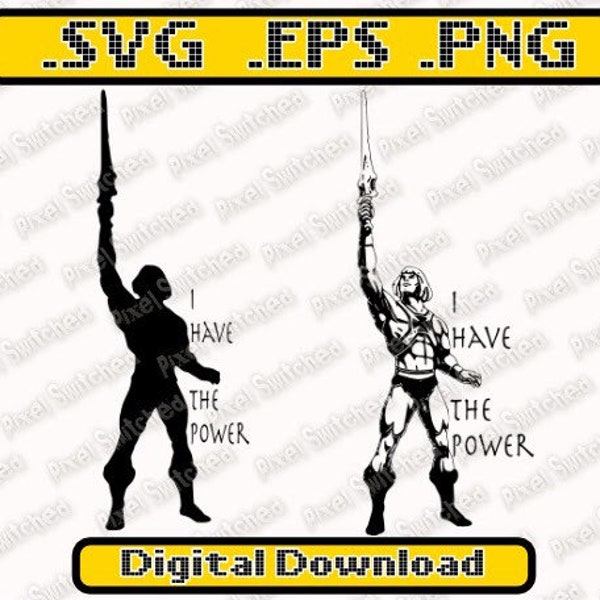 He Man Svg - Etsy