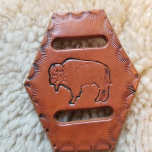 Leather Wild Rag Slide - Etsy