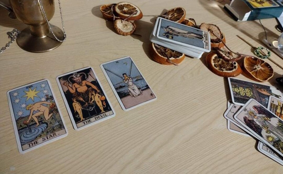 Tarot Three Card Pull: Situation Action and Outcome - Etsy