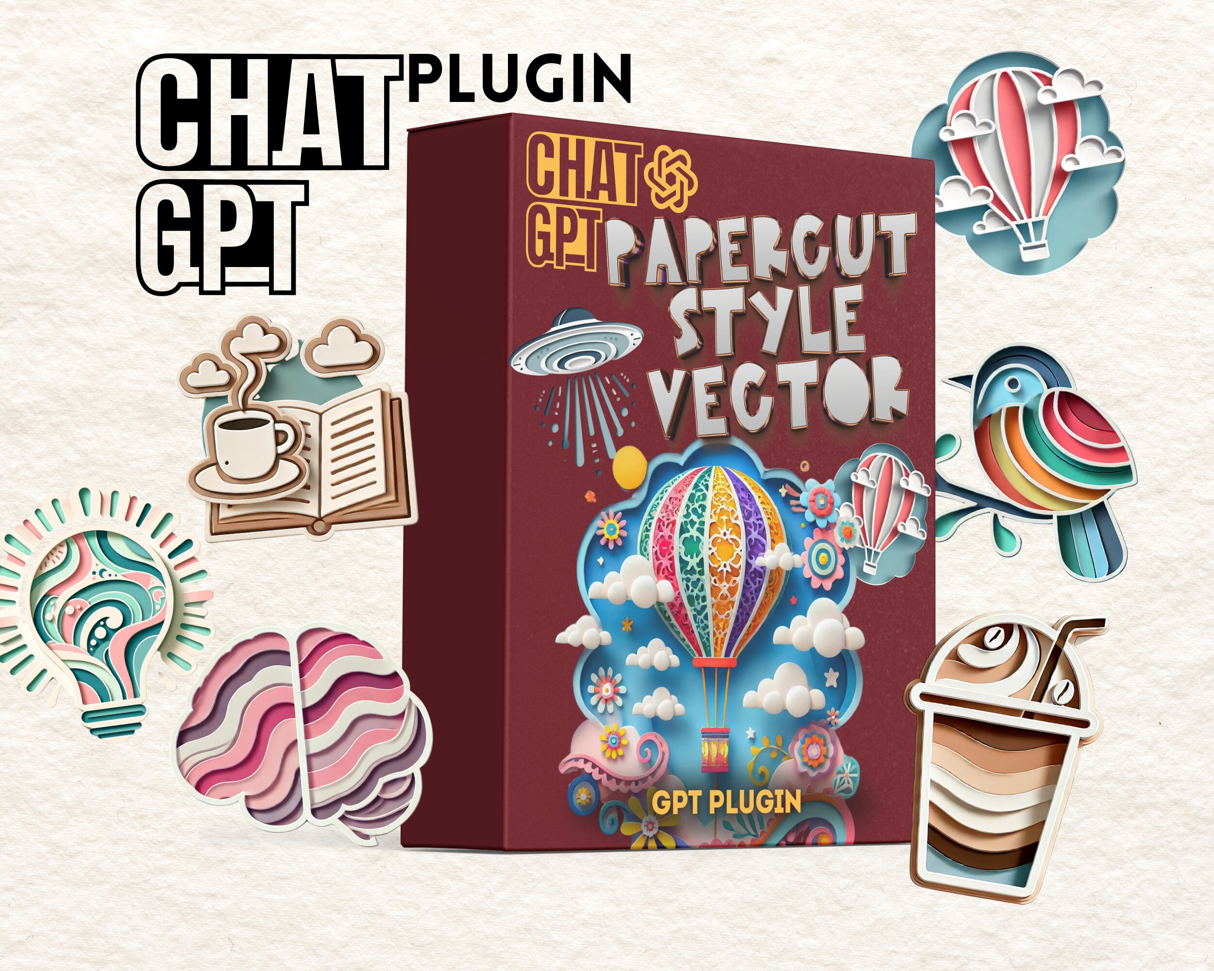 Chatgpt Prompt Digital Sticker Papercut Style Vector Generator Perfect ...