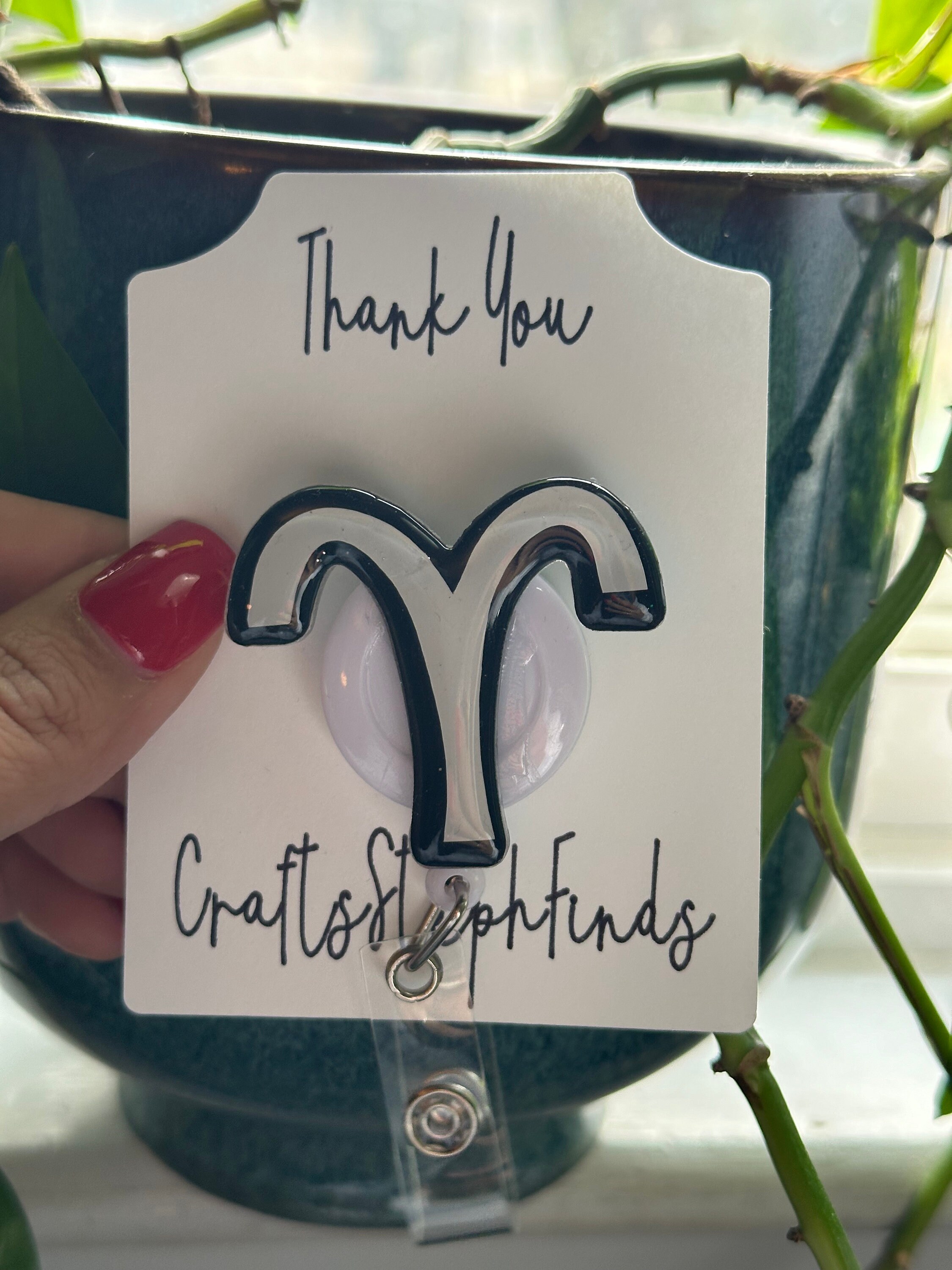 Aries Belt Clip Badge Reel, ID Badge Holder, Retractable Reel, Gifts ...