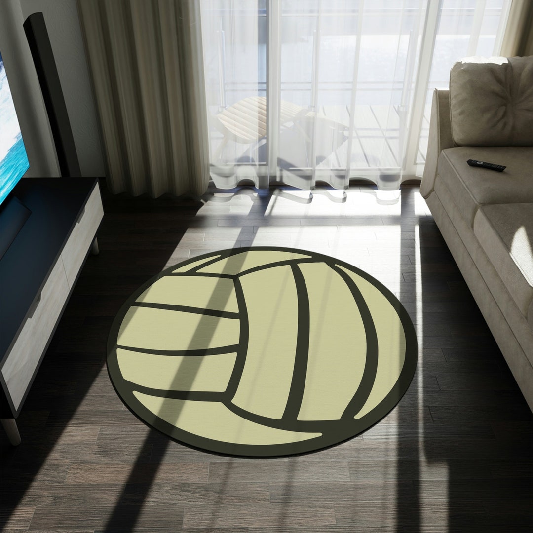 Volleyball Rug | Gift * Volleyball Decor * Children Home Decor * Kids ...