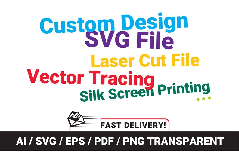 SVG File Laser Cut File Vector Tracing Silk Screen - Etsy