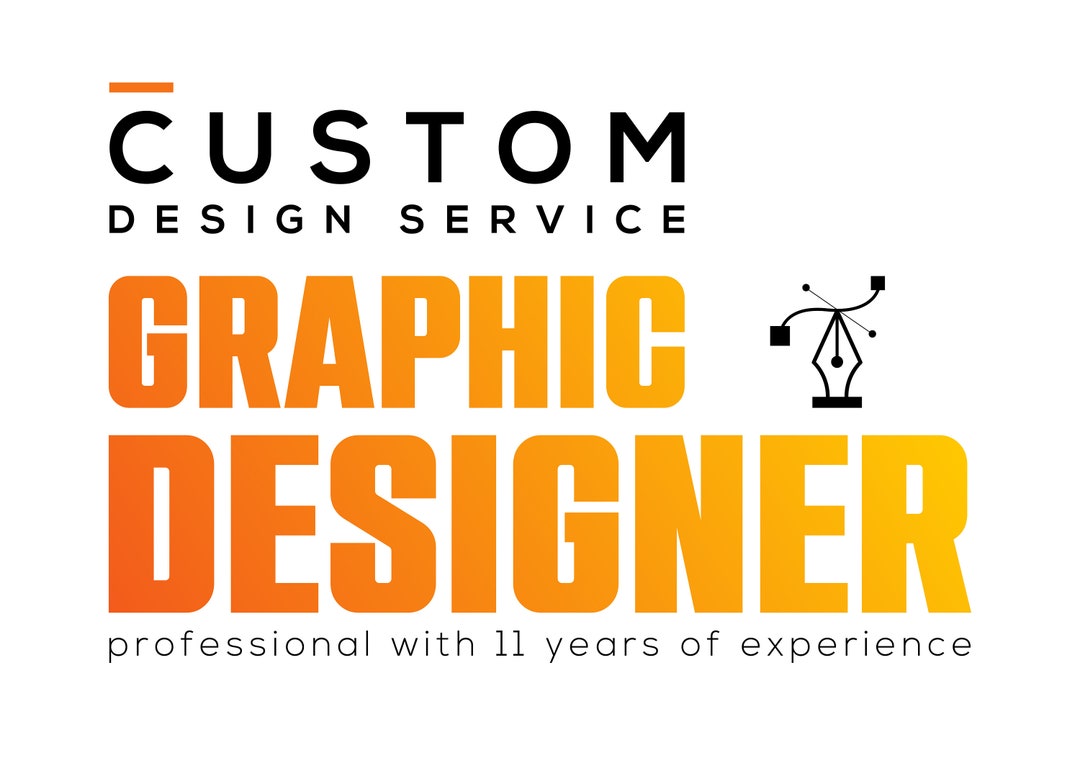 Hire a Graphic Designer Graphic Design Service - Etsy