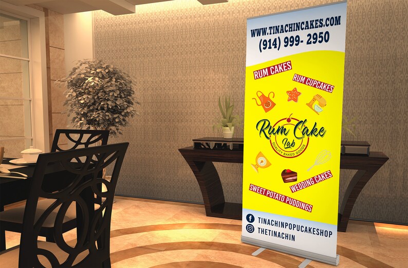 Custom Billboard Design Sign Design Printable Sign Editable Sign ...