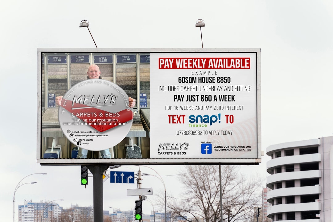 Custom Billboard Design | Sign Design | Printable Sign | Editable Sign ...
