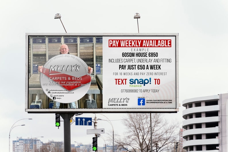 Custom Billboard Design | Sign Design | Printable Sign | Editable Sign ...