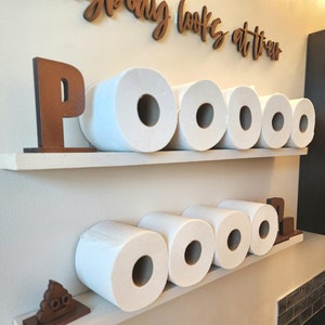 Everyone Looks at Their Poop Laser SVG File // Toilet Paper Holder ...
