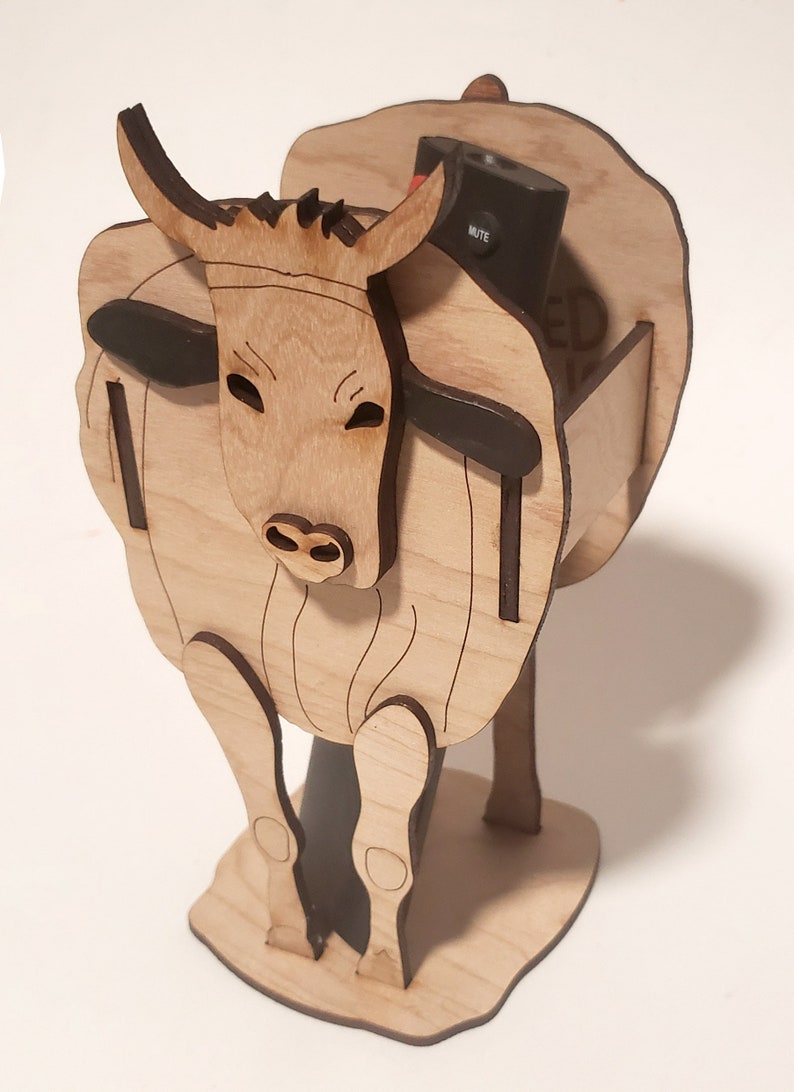Laser SVG Cut File Remote Control Holder // Cow Lover // Farm - Etsy