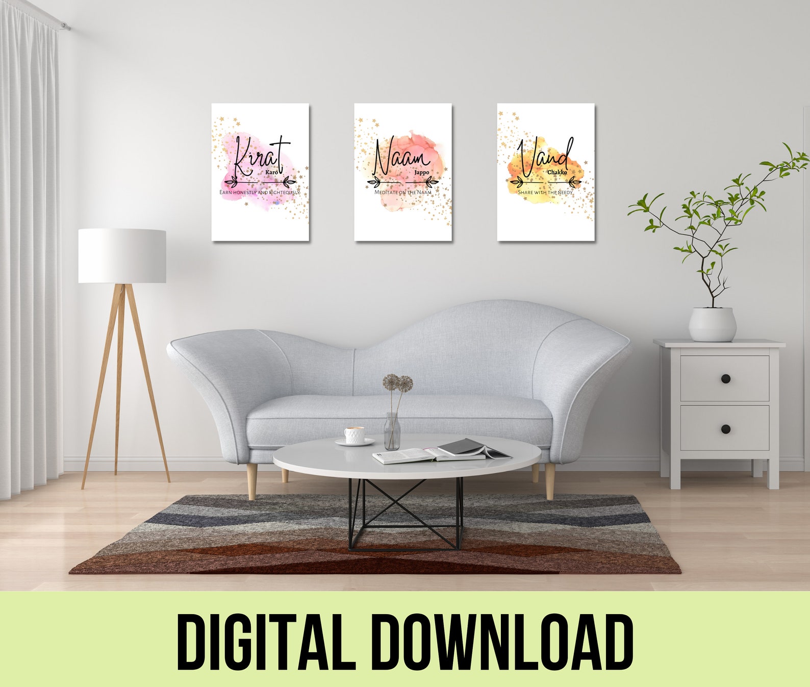 Three Pillars of Sikhism - Guru Nanak Dev Ji Golden Words - Sikh ...