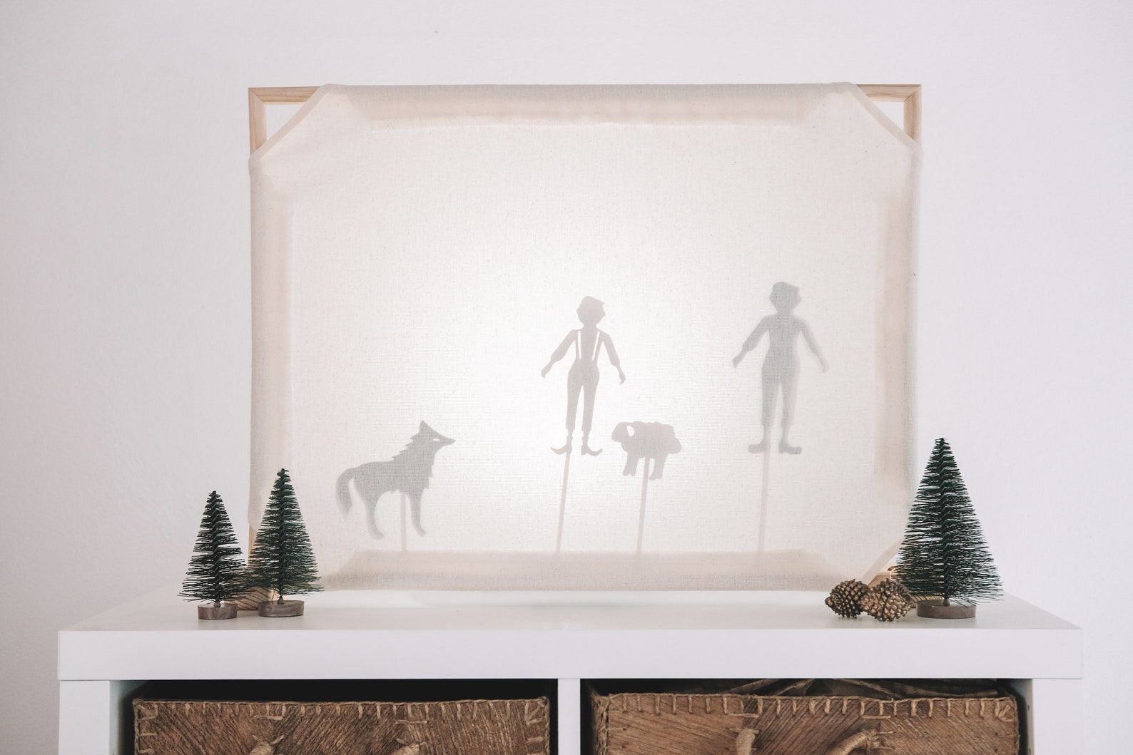 Peter and the Wolf Puppets | Shadow Theatre for Kids | Handmade ...