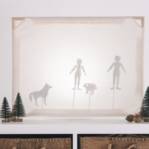 Peter and the Wolf Puppets | Shadow Theatre for Kids | Handmade ...