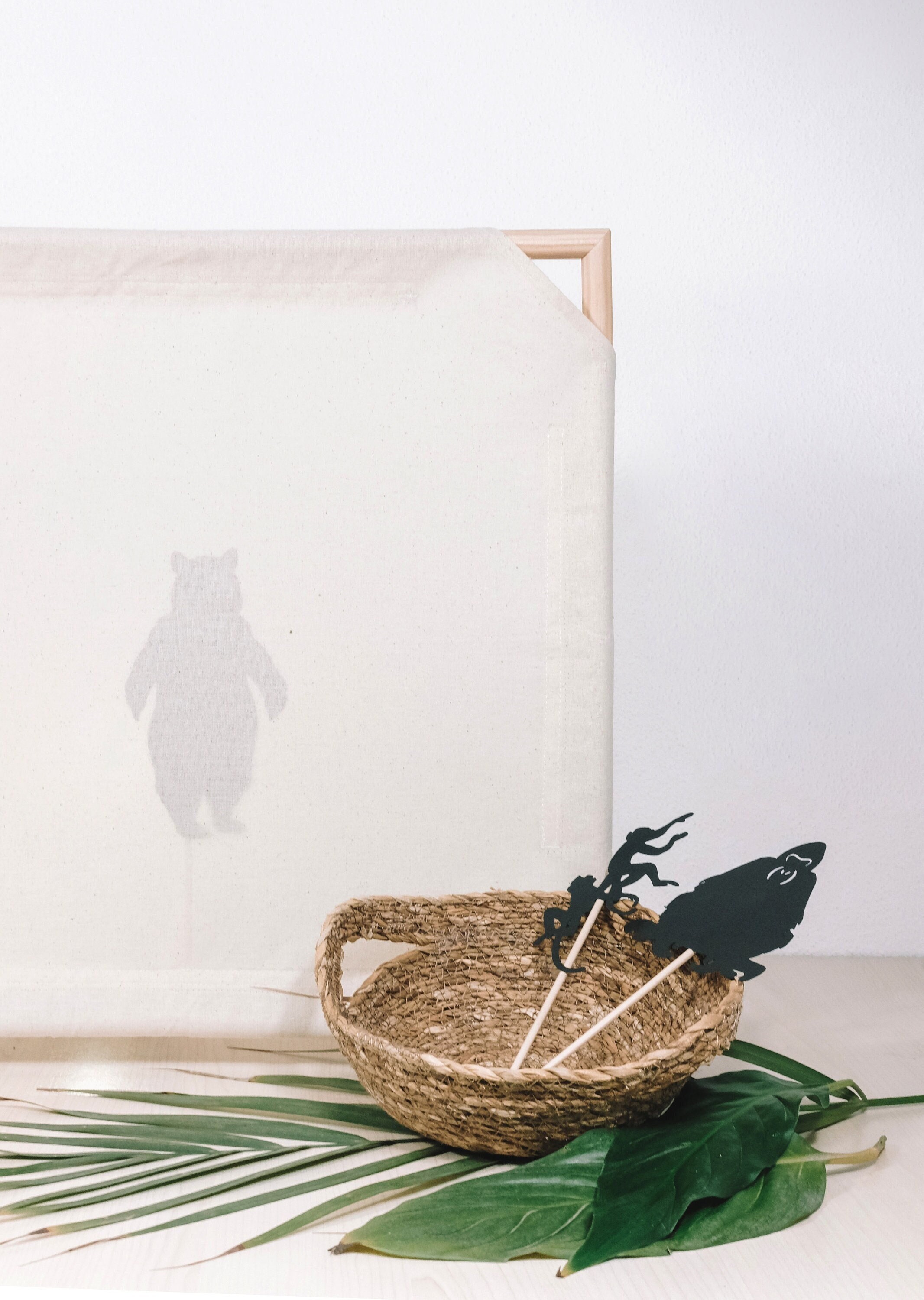 The Jungle Book Puppets | Shadow Theatre for Kids | Handmade ...