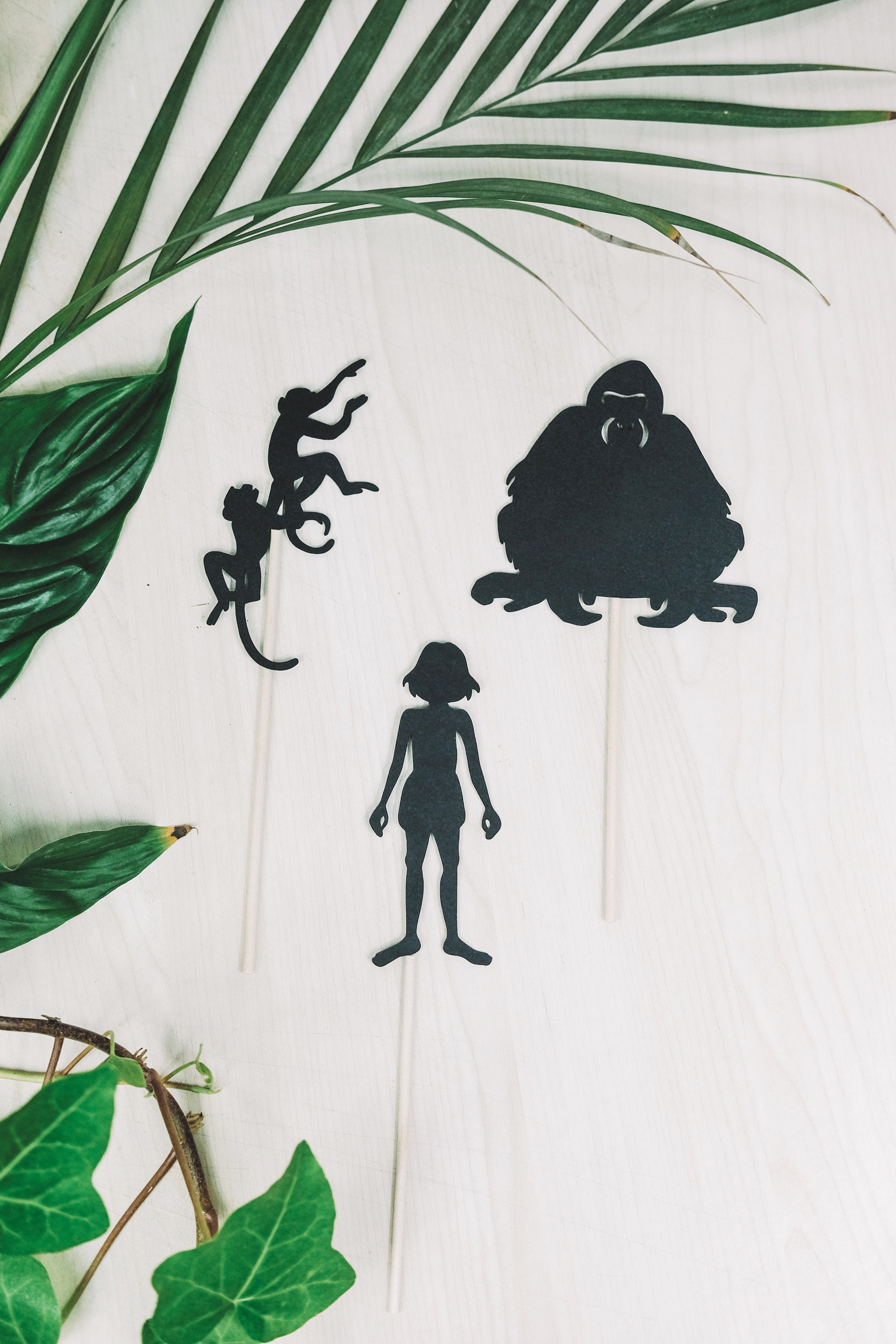 The Jungle Book Puppets | Shadow Theatre for Kids | Handmade ...