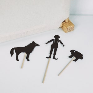 Peter and the Wolf Puppets | Shadow Theatre for Kids | Handmade ...