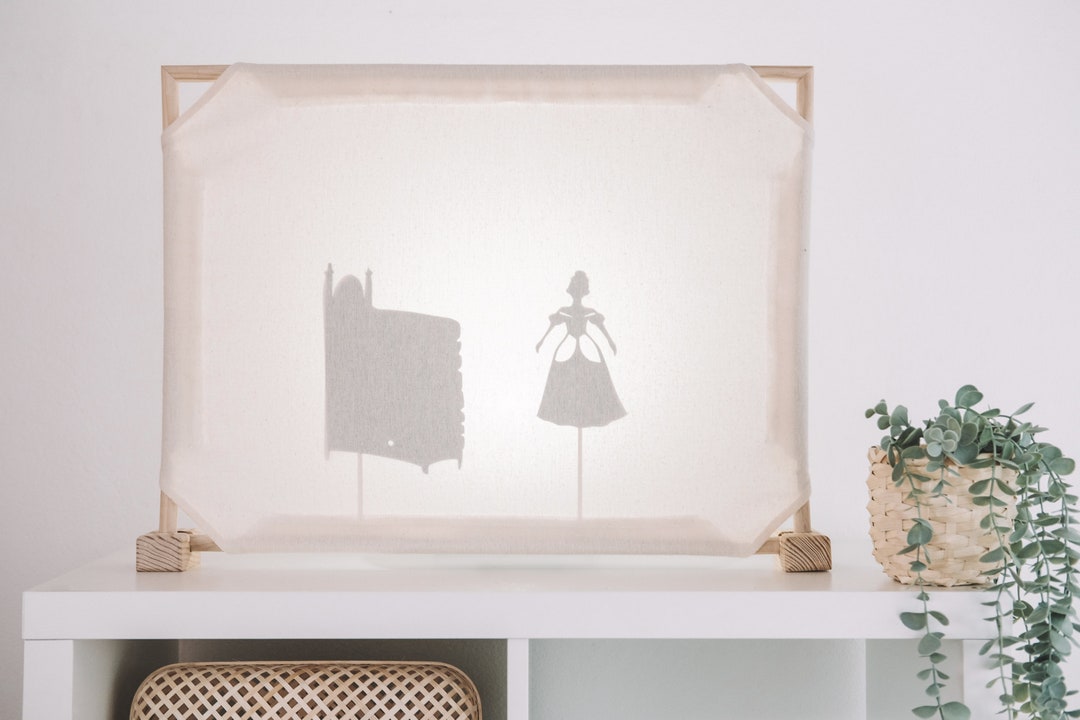 Princess and the Pea Puppets | Shadow Theatre for Kids | Handmade ...