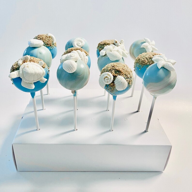 Beach Cake Pops - Etsy