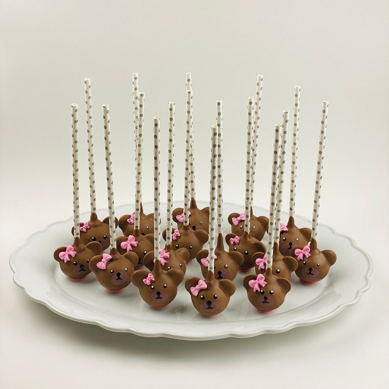 Teddy Bear Cake Pops - Etsy