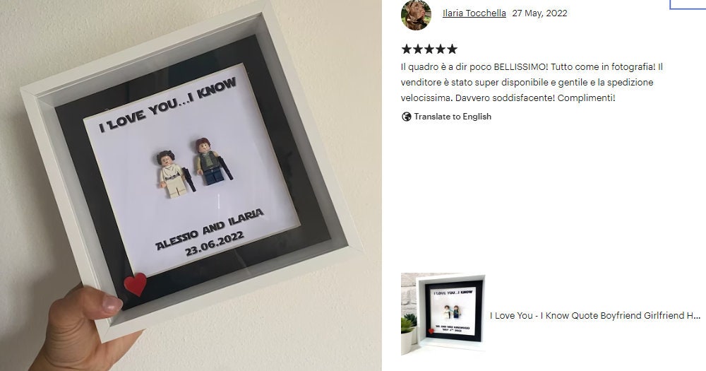 Star Wars Personalised Picture Frame Wall Art Wedding Day - Etsy