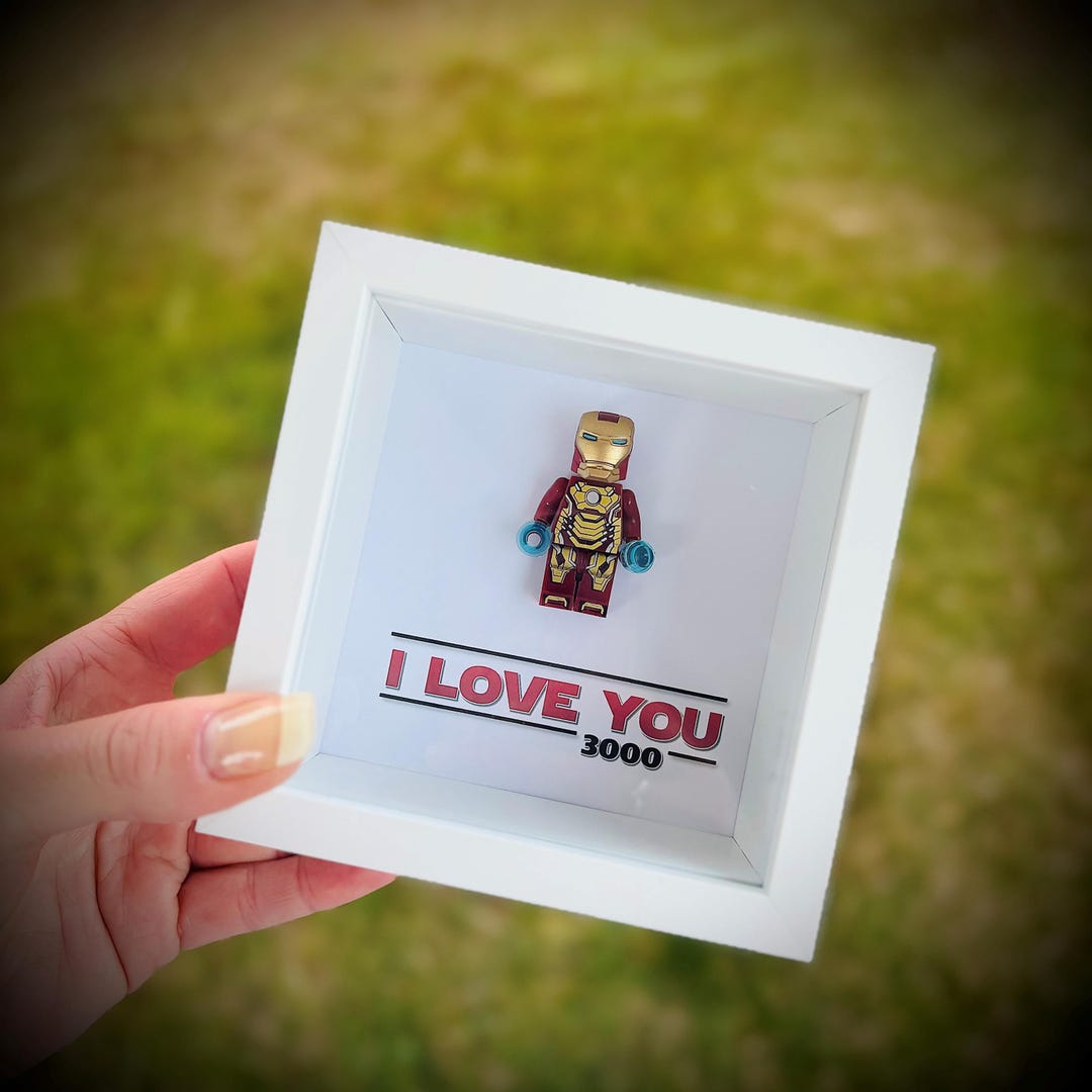 I Love You 3000 Ironman Gift, Superhero Gift for Him, Couples Gift ...