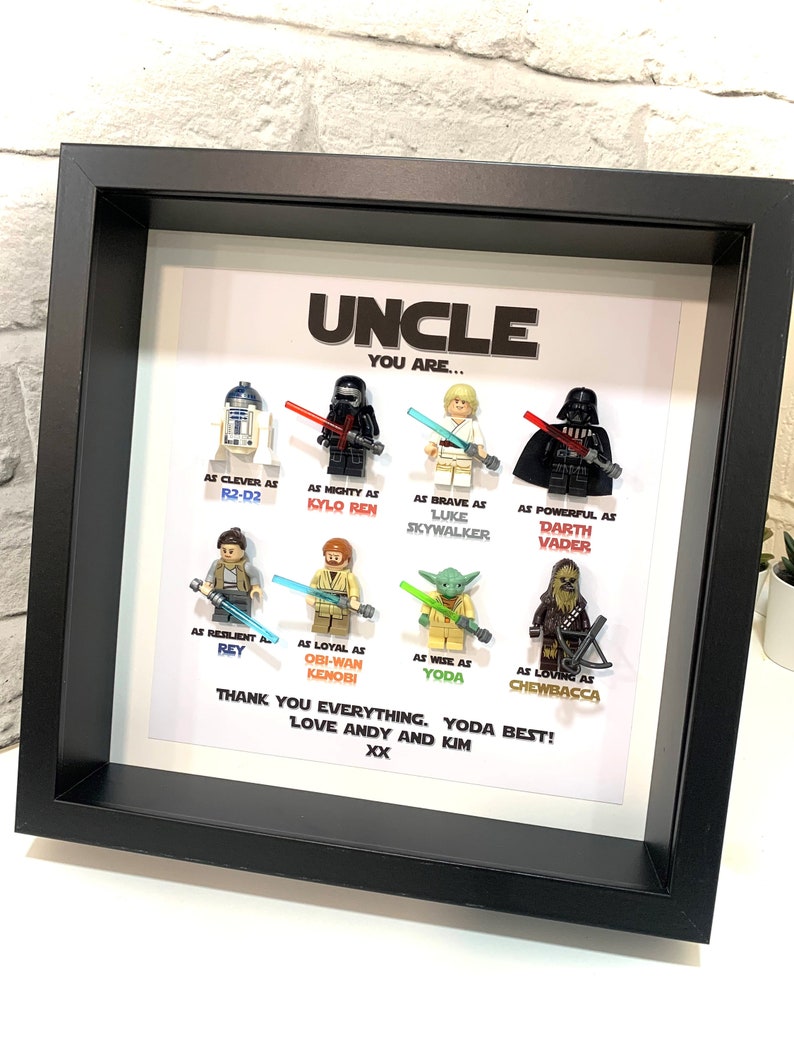 Personalised Star Wars Gifts Personalised Box Frames - Etsy UK