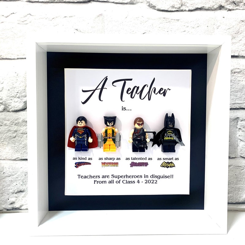 Superhero Teacher - Etsy