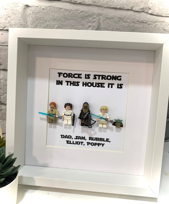 Personalised Family Gift Personalised Family Print Star Wars Gift Personalised Family Picture Frame Family Portrait Christmas Gifts Etsy UK