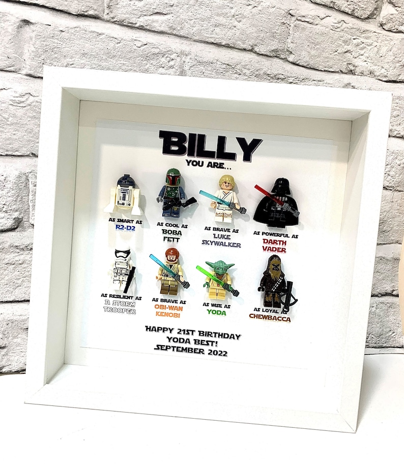 Personalised Star Wars Gifts Personalised Box Frames - Etsy