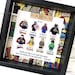 Personalised Daddy/dad Superhero Box Frame, Personalised Frame for Him ...