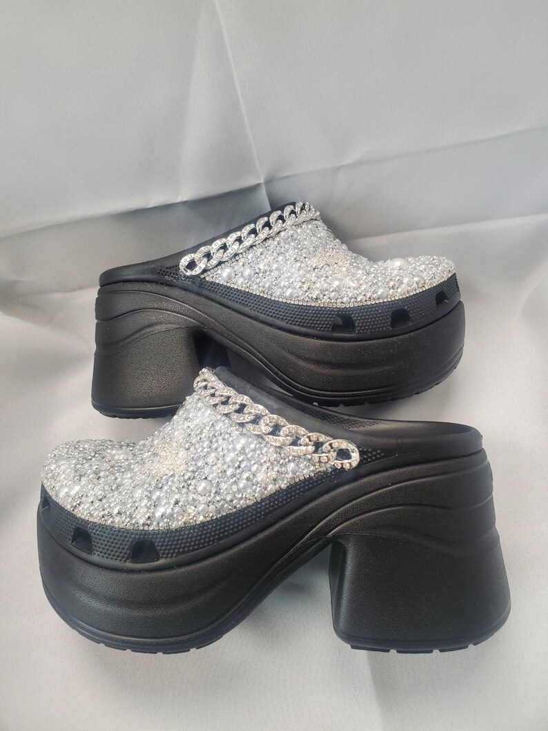 Siren Clog W/ Full Embellishments (adult) - Etsy