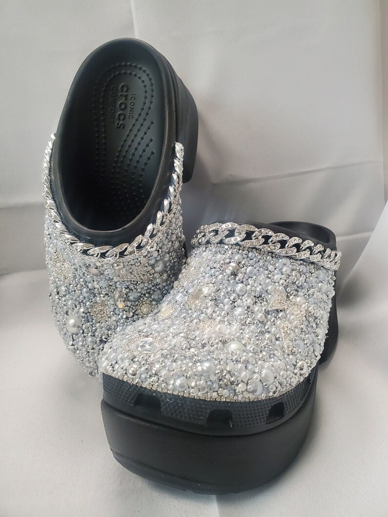 Siren Clog W/ Full Embellishments (adult) - Etsy