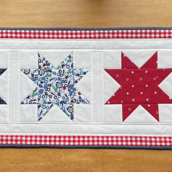 Quilted Table Runner - Etsy
