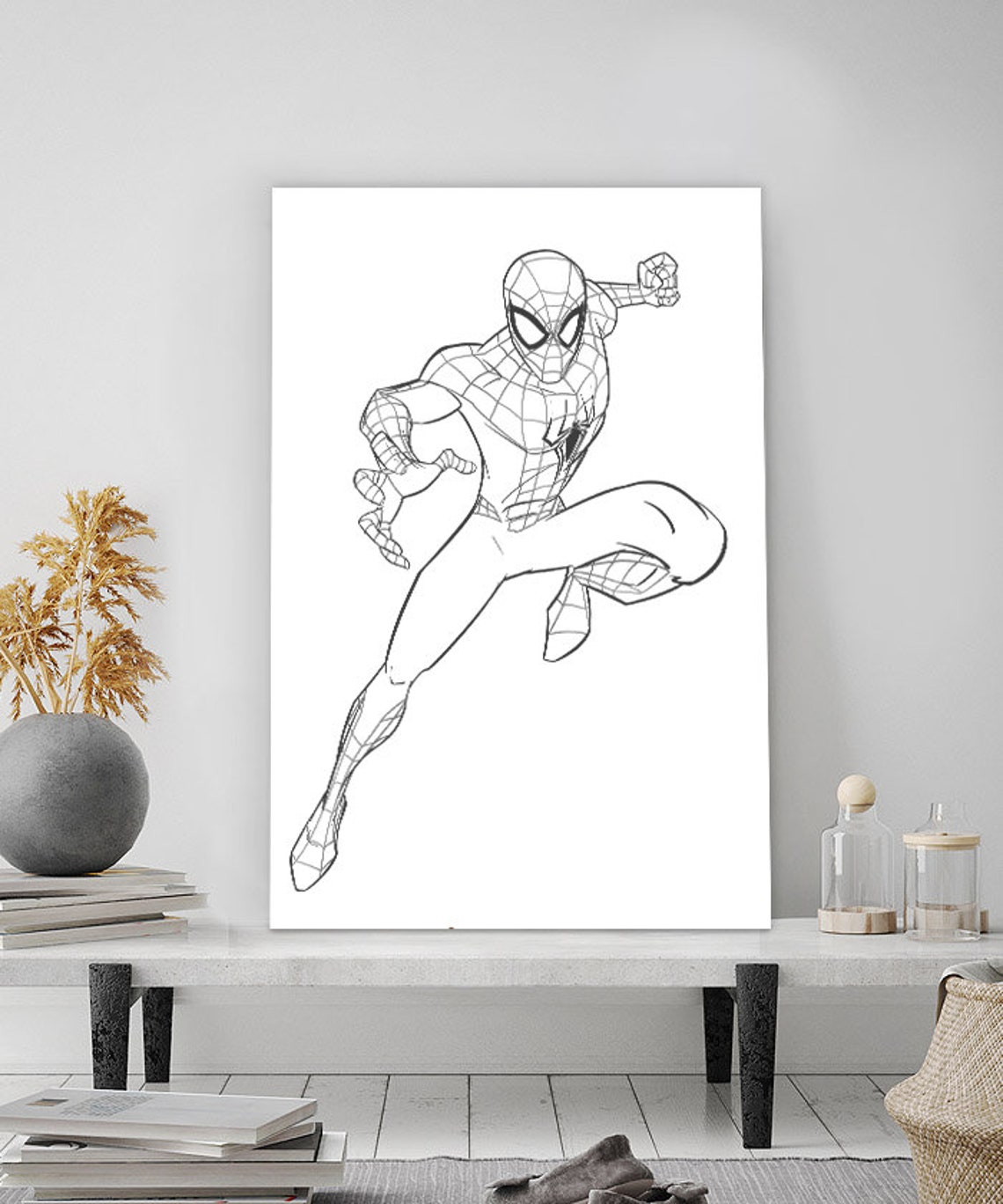 SVG Spider-man for Print Cricut Spidey Spiderman Svg Color Black and ...