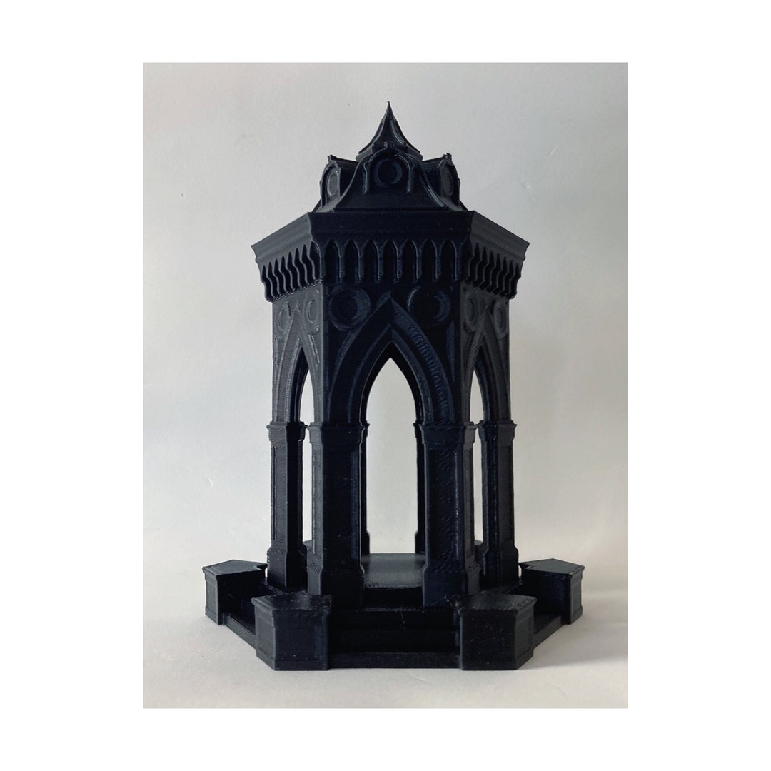 Gothic Gazebo Decor | 3D Printed Prop | Halloween Home Decor - Etsy