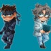 Metal Gear Solid Character Charms // Solid Snake, Otacon, Pliskin ...
