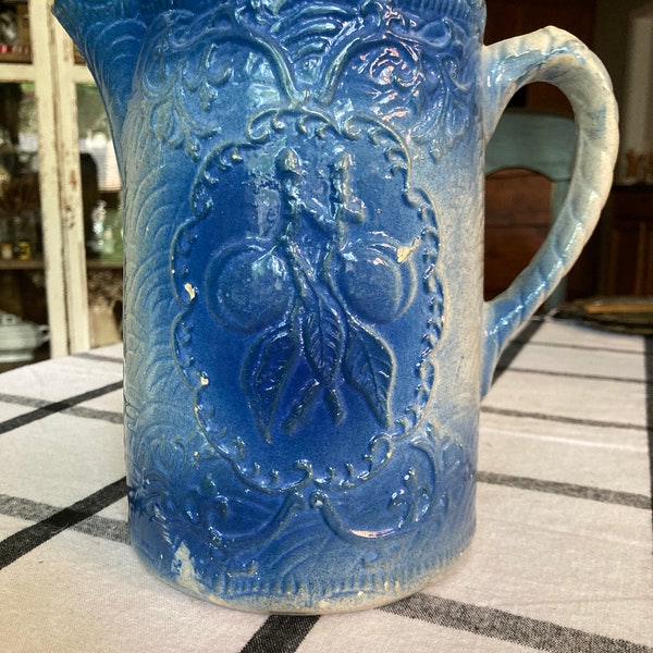 Salt Glazed Pitcher - Etsy