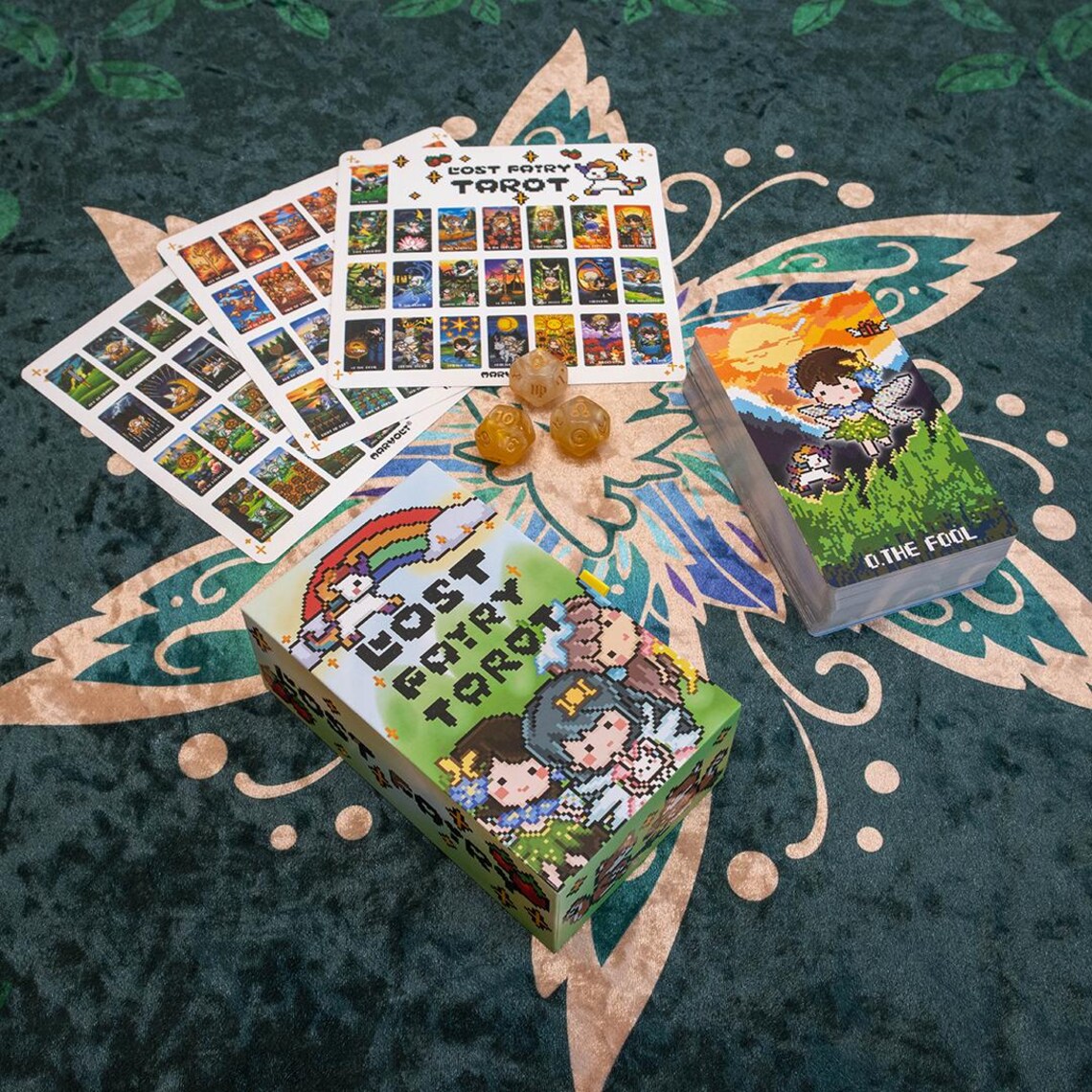 8 Bit Fantasy -- Lost Fairy Tarot - Etsy