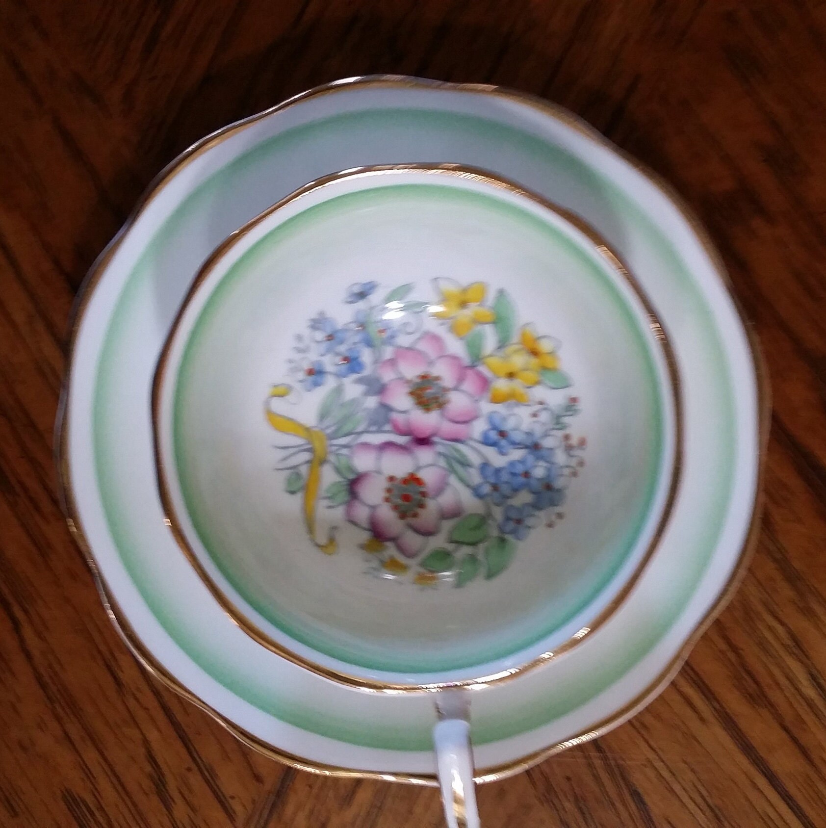Royal Albert Teacup Set pattern Number 1580. This Set Has a - Etsy