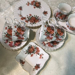Royal Albert Centennial Rose Pattern, Tea Set Completer Pieces. - Etsy