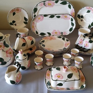 35pc Villeroy and Boch Wild Rose Series Extensive Breakfast - Etsy