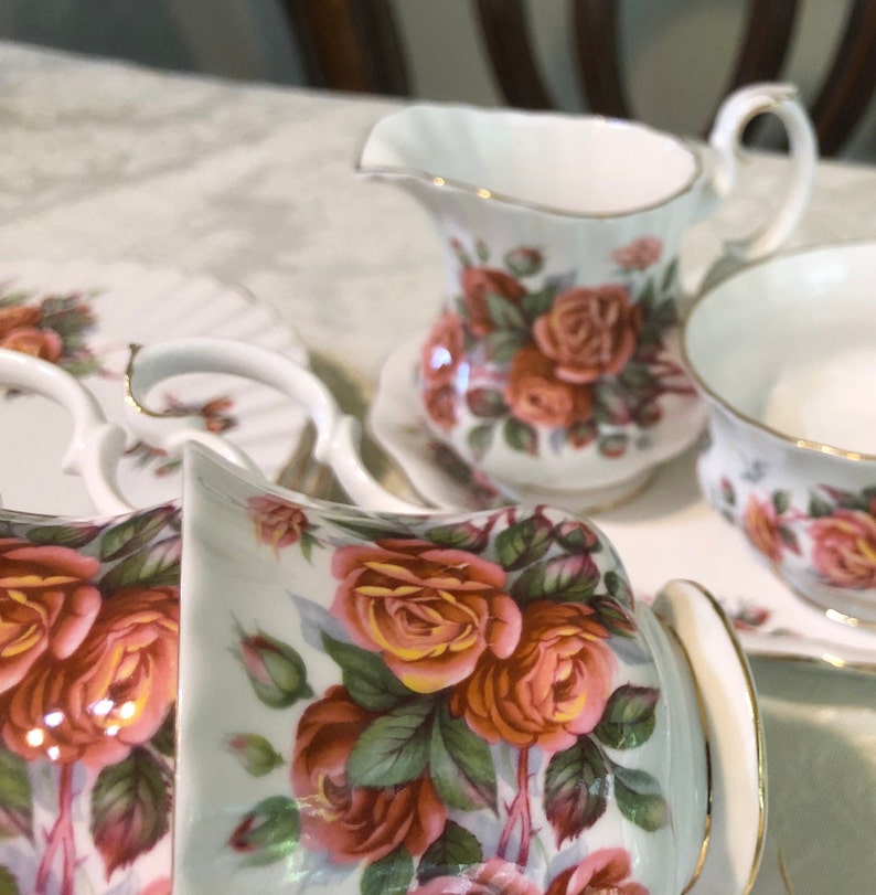 Royal Albert Centennial Rose Pattern, Tea Set Completer Pieces. - Etsy